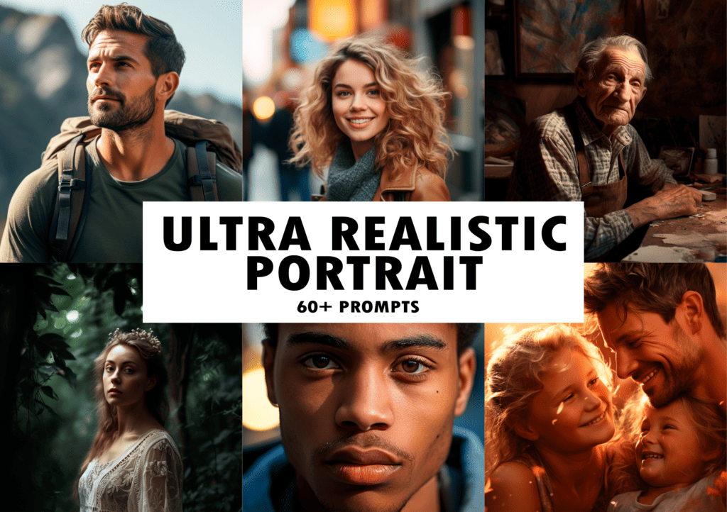 Prompt 60+ Ultra realistic portraits | Download Script for AI | Prompti.ai
