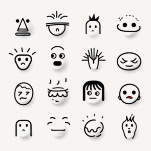 Prompt Simple Expressive Emoji Icons | Download Script for AI | Prompti.ai