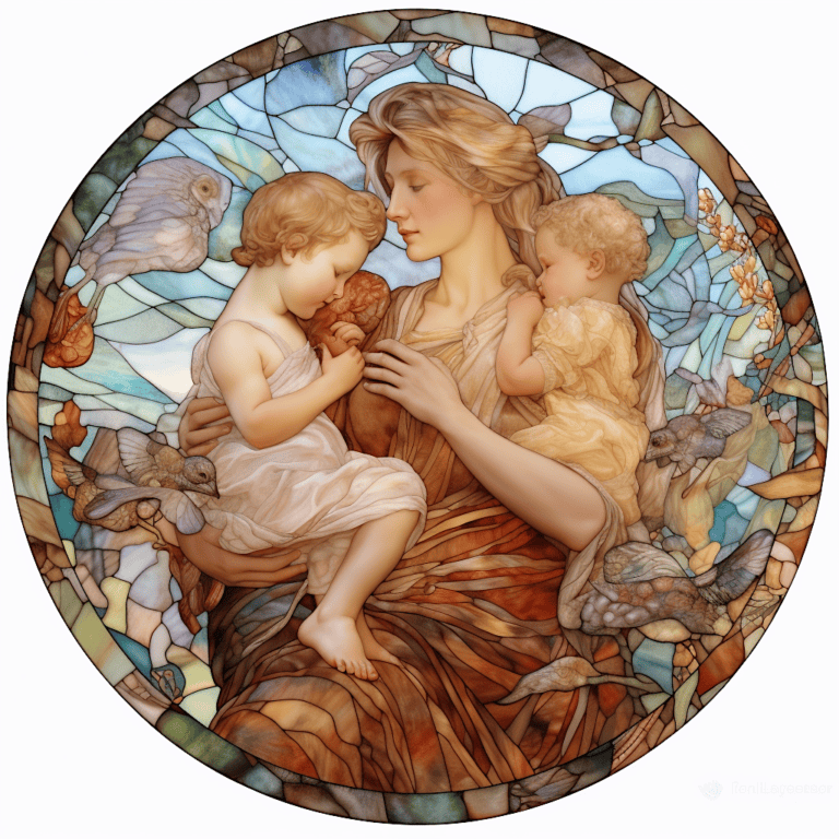 Prompt MODERN AND ANCIENT ARTISTIC GLASS WINDOW | Download Script for ...