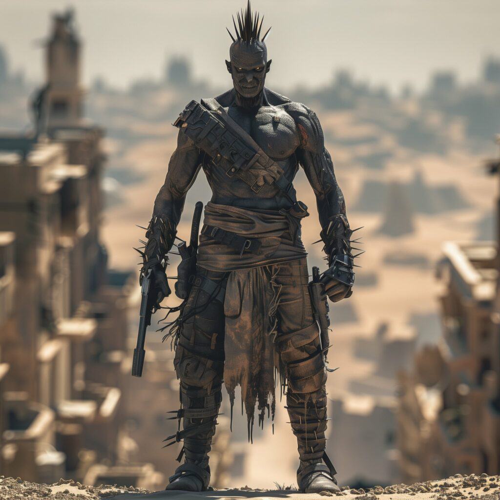 Prompt 3D Game Character Design: Invincible Villain | Download Script ...