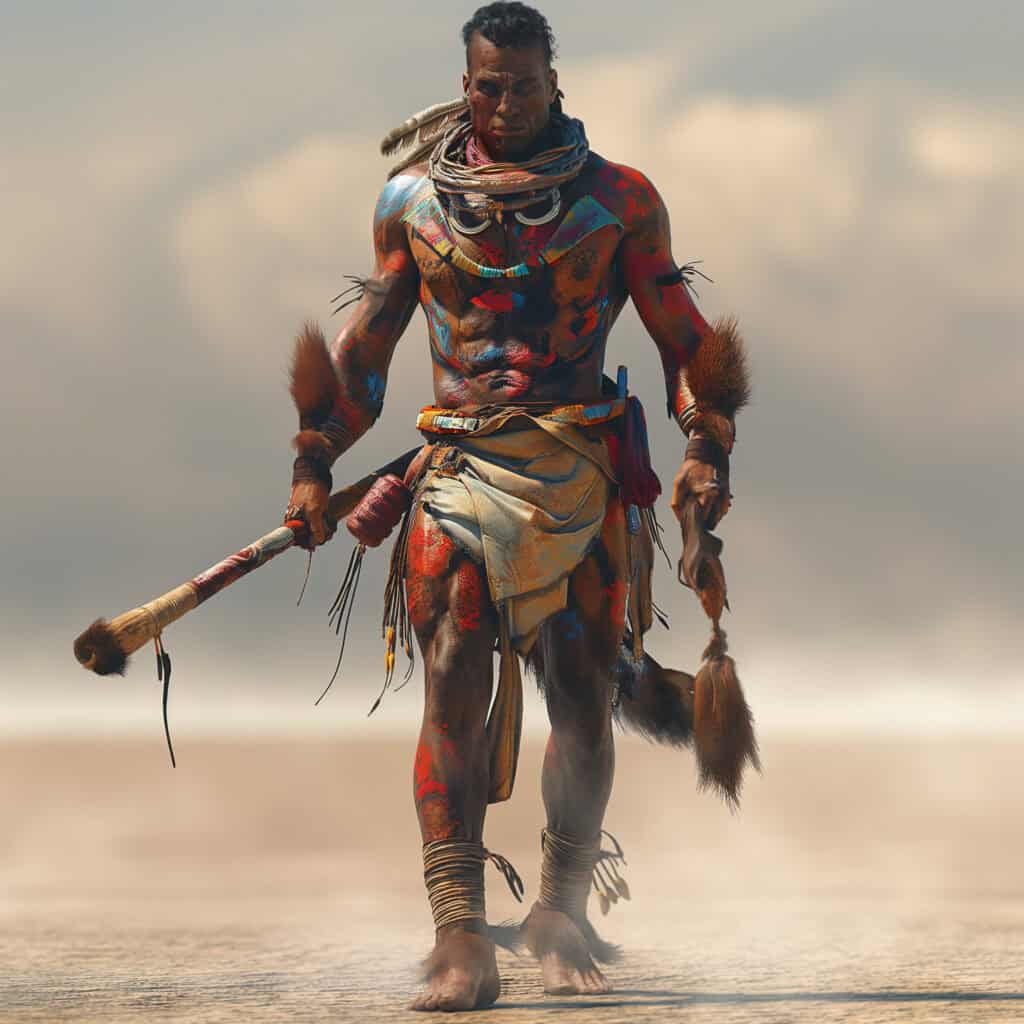 Prompt 3D Game Character Design: Australian Aboriginal | Download ...
