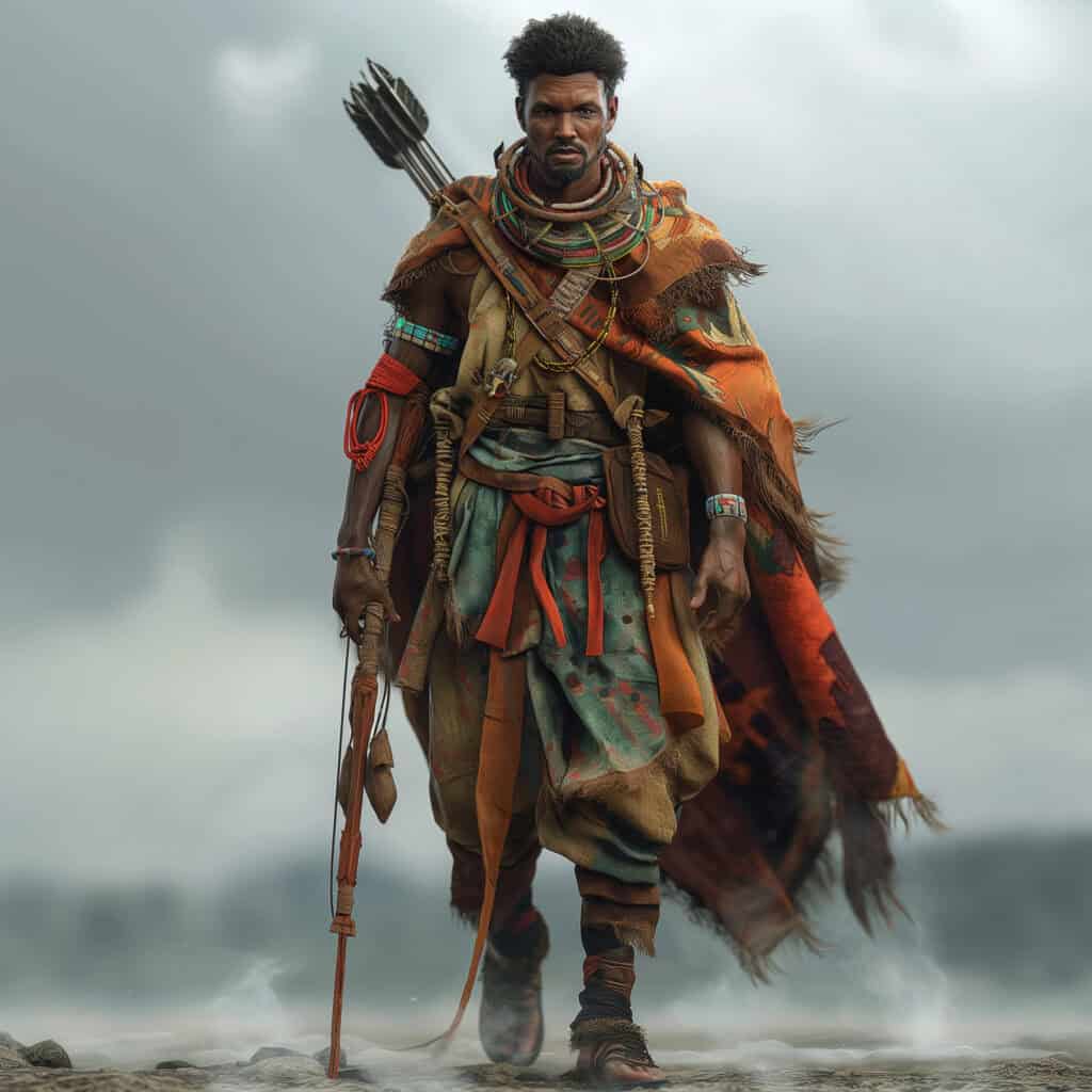 Prompt Game Character Design: Immi Warrior of Aksum | Download Script ...