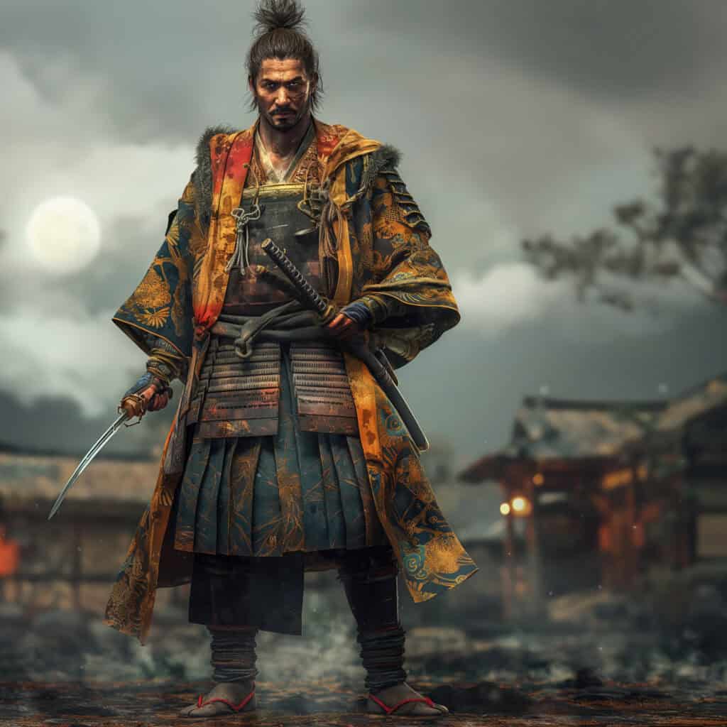 Prompt 3D Game Character Design: Samurai Warrior | Download Script for ...