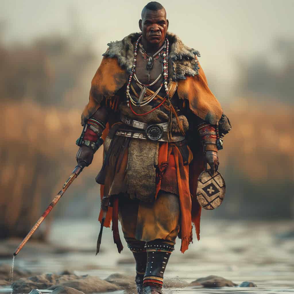 Prompt 3D Game Character Design: Sub-Saharan African Warrior | Download ...