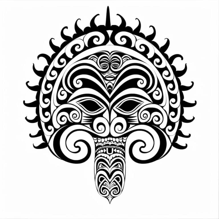 Prompt Maori Art: New Zealand Tattoo | Download Script for AI | Prompti.ai