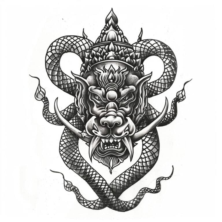 Prompt Sak Yant Art: Thai Magic Tattoo | Download Script for AI ...