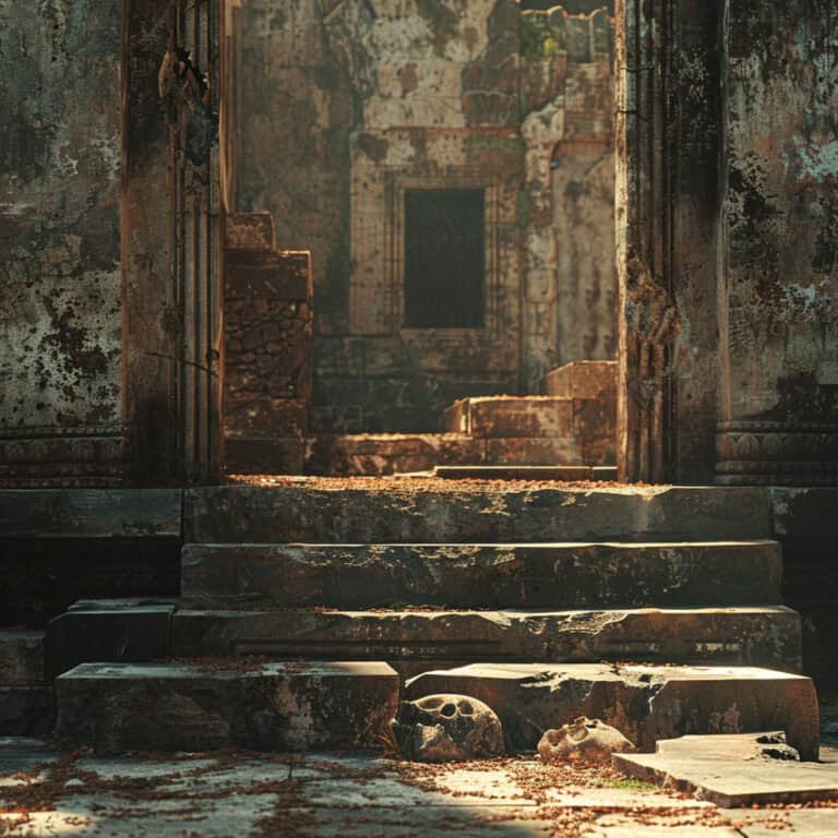 Prompt Skull and Bones Style: Illustrated Story Backgrounds | Download ...