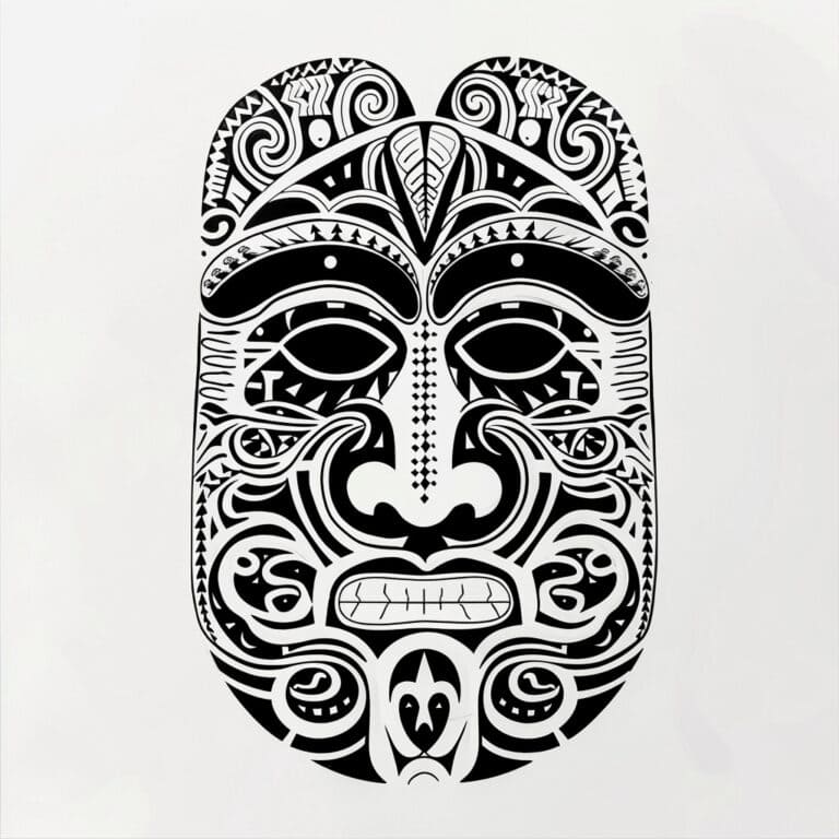 Prompt Te Pōre Art: Traditional Polynesian Tattoo | Download Script for ...