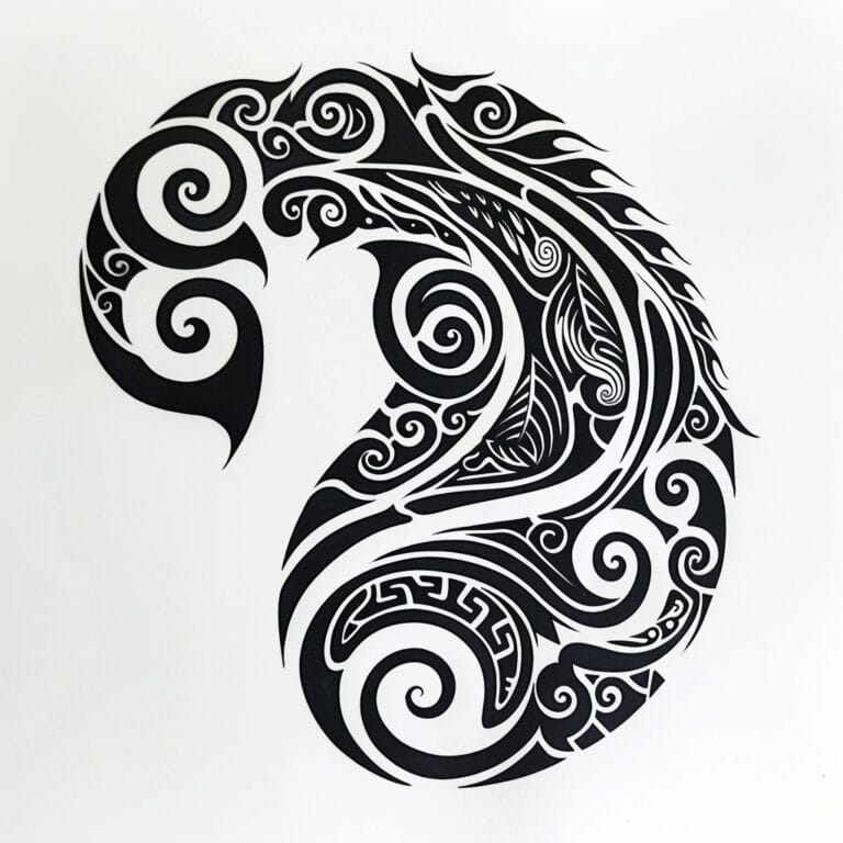 Prompt Te Pōre Art: Traditional Polynesian Tattoo | Download Script for ...
