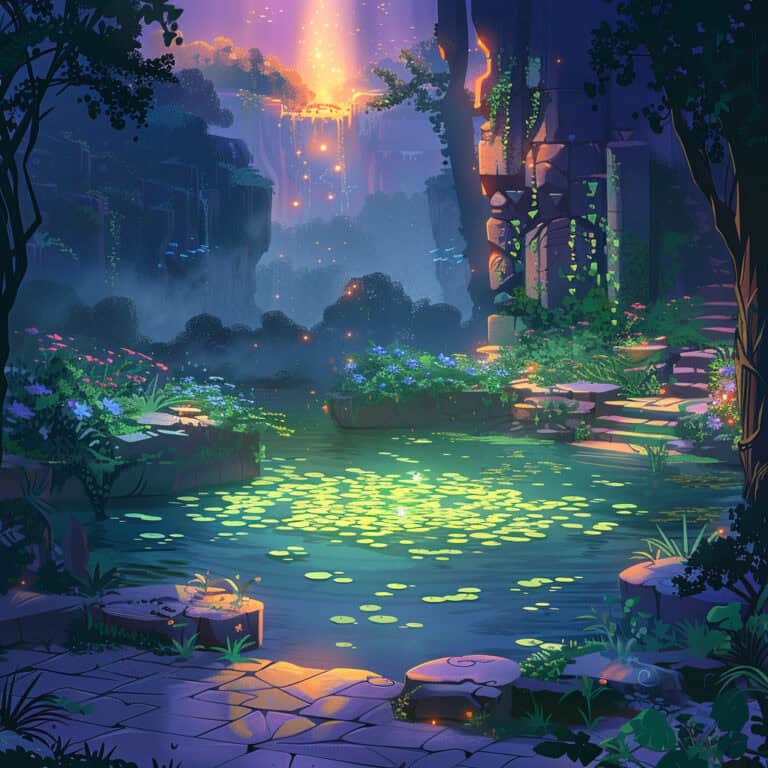 Prompt The Legend of Zelda Style: Illustrated Story Backgrounds ...