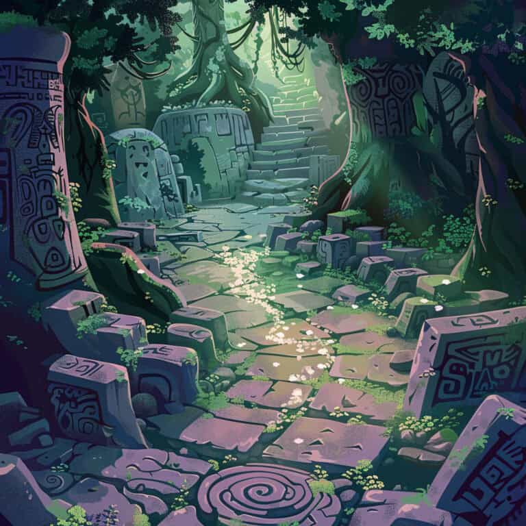 Prompt The Legend of Zelda Style: Illustrated Story Backgrounds ...
