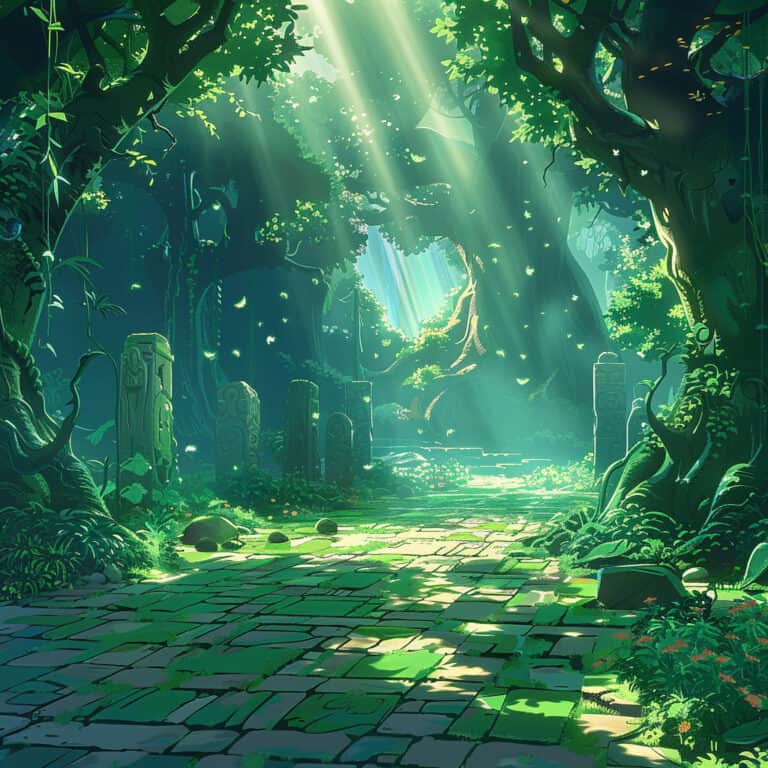 Prompt The Legend of Zelda Style: Illustrated Story Backgrounds ...