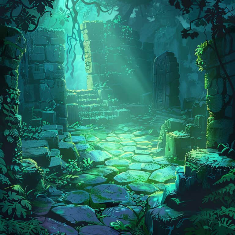 Prompt The Legend of Zelda Style: Illustrated Story Backgrounds ...
